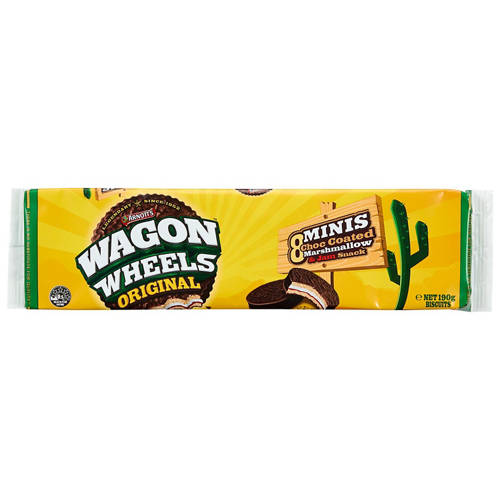 Mini Wagon Wheels 190g